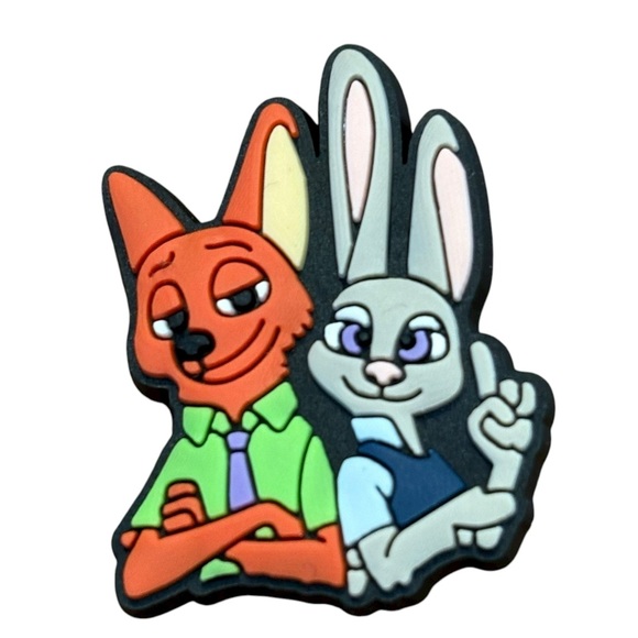 CROCS | Accessories | Zootopia Judy Hopps Nick Wilde Croc Charm | Poshmark